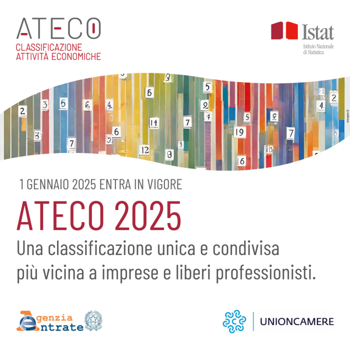 Nuova classificazione ATECO 2025 - prossime tappe per imprese e professionisti | Camera di ...